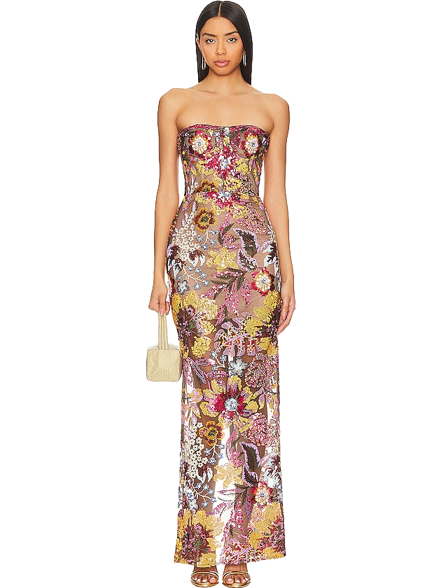 BRONX BANCO Bronx Banco Dahlia Maxi Dress